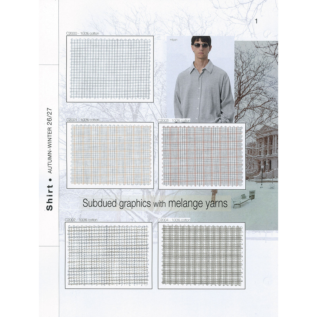 "Shirt" Trend Book for the AW26/27 season – Italtex Trends