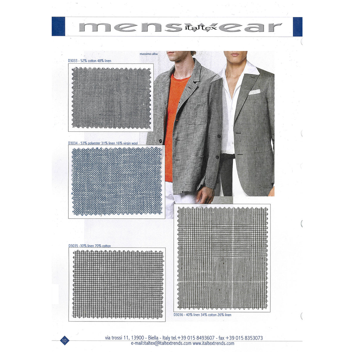 MENSWEAR DRAPPERIA Spring/Summer 2025 – Italtex Trends