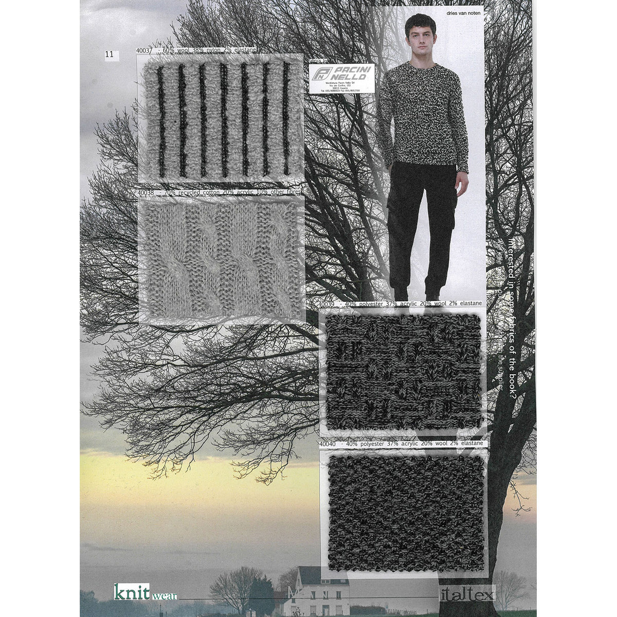"Knitwear for man" Trend Book for the AW25/26 season – Italtex Trends
