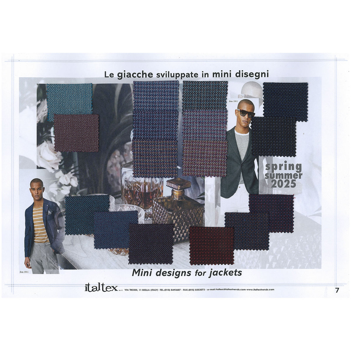 MENSWEAR SCENARIO Spring/Summer 2025 – Italtex Trends