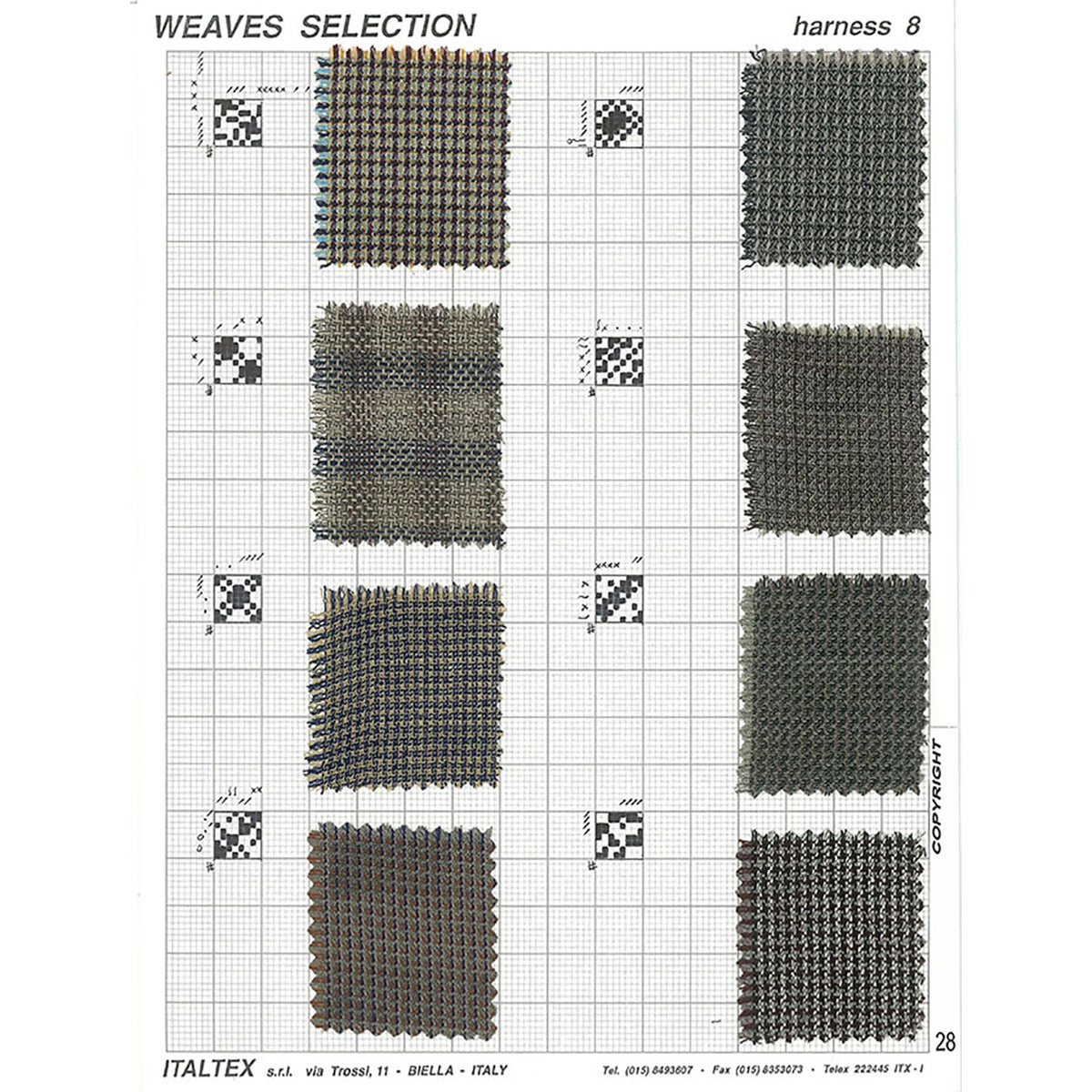 "Small Scale Effects Vol.1" Textile Technical Book – Italtex Trends